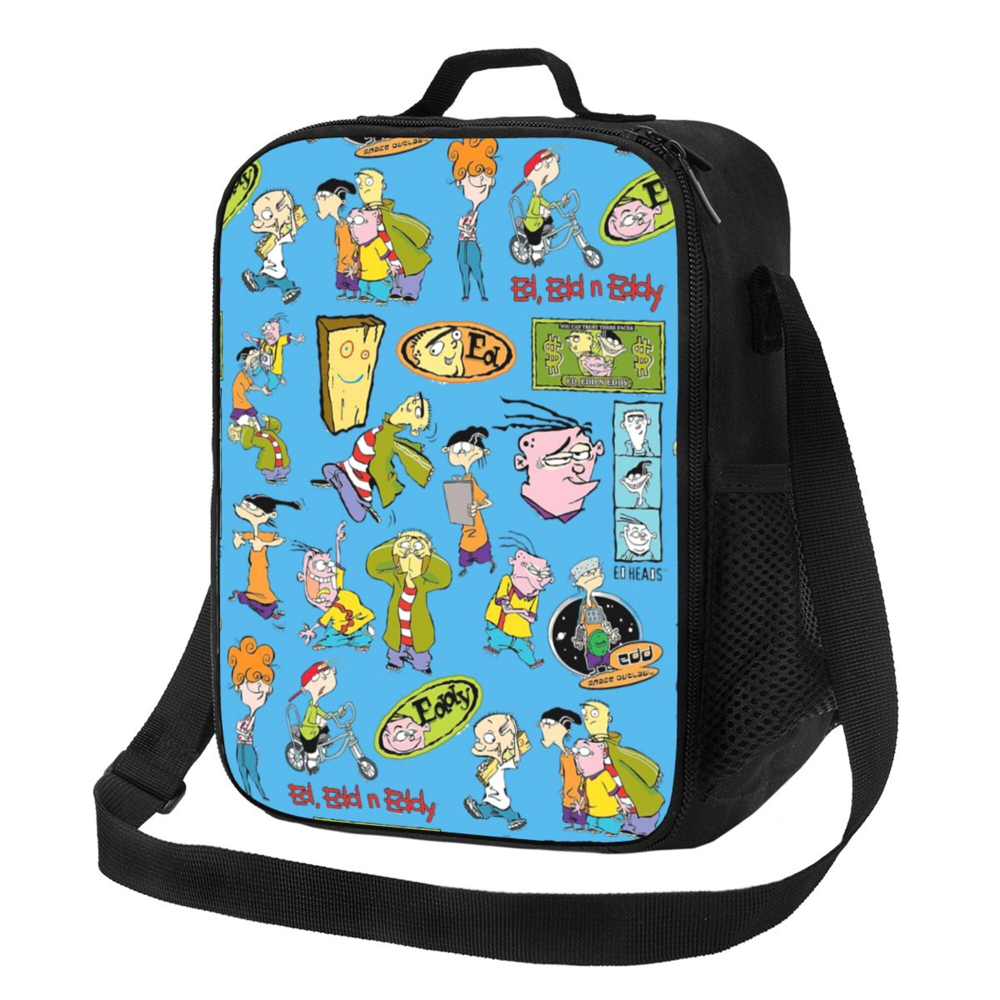 Ed, Edd n Eddy Lunch Bag Tote Shoulder Bags Insulated Lunch Box Picnic ...