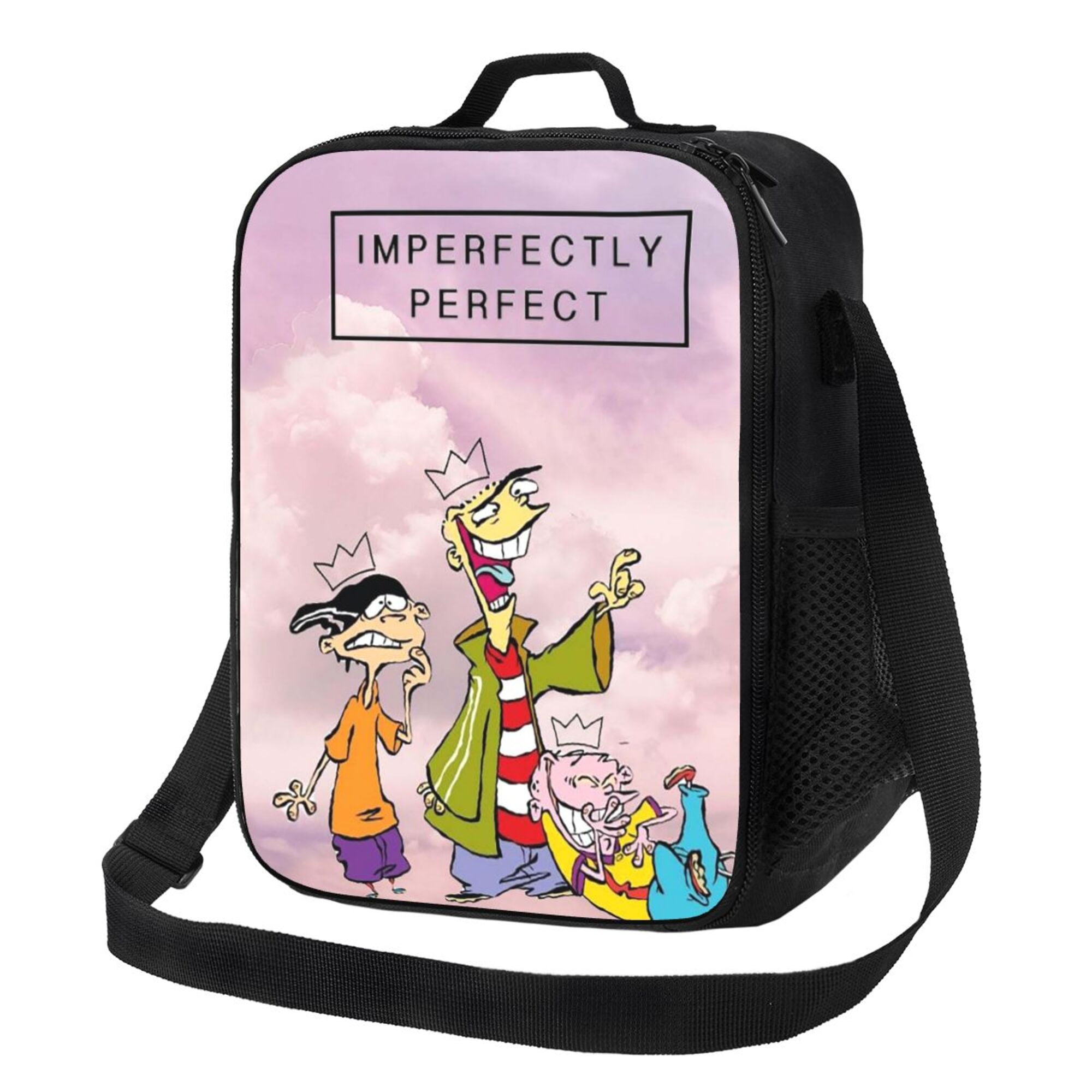 Ed, Edd n Eddy Lunch Bag Tote Shoulder Bags Insulated Lunch Box Picnic ...