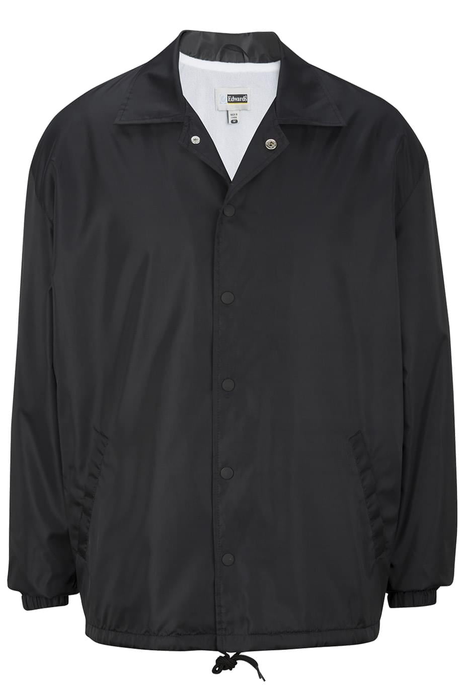 Ed Garments Coach's Jacket, Black, XX-Large - Walmart.com