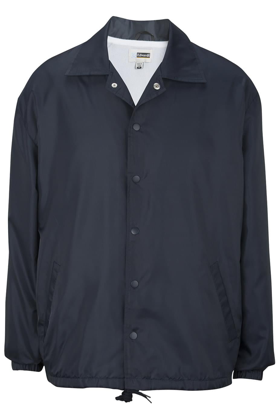 Ed Garments Coach's Jacket, Navy, Small - Walmart.com