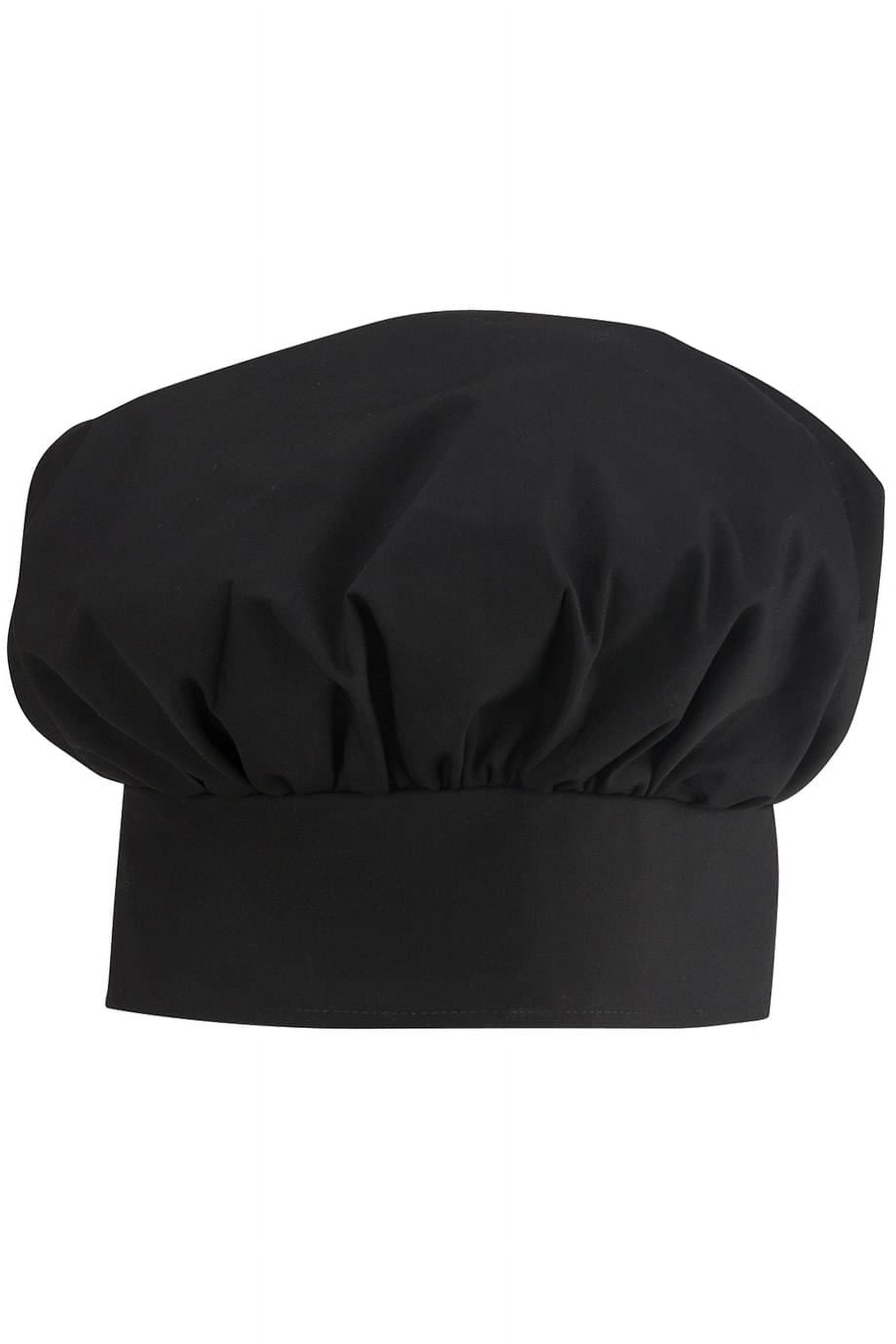 Ed Garments Traditional Chef Hat, BLACK, One size - Walmart.com