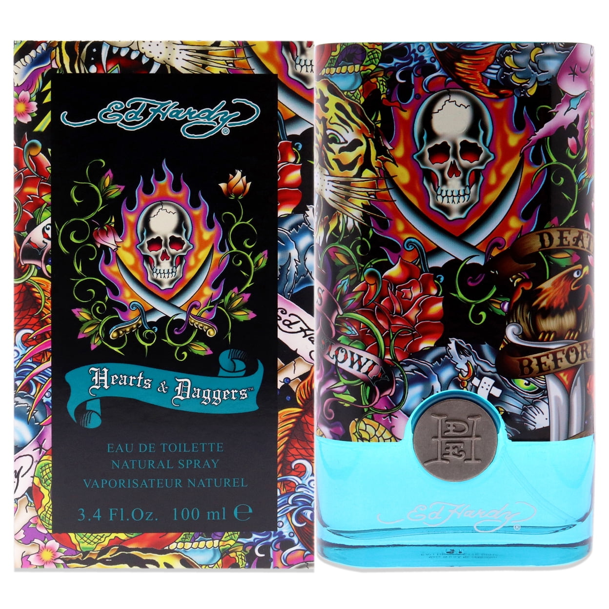 Ed Hardy Hearts & Daggers Cologne,Eau De Toilette Spray For Men 3.4 Oz ...