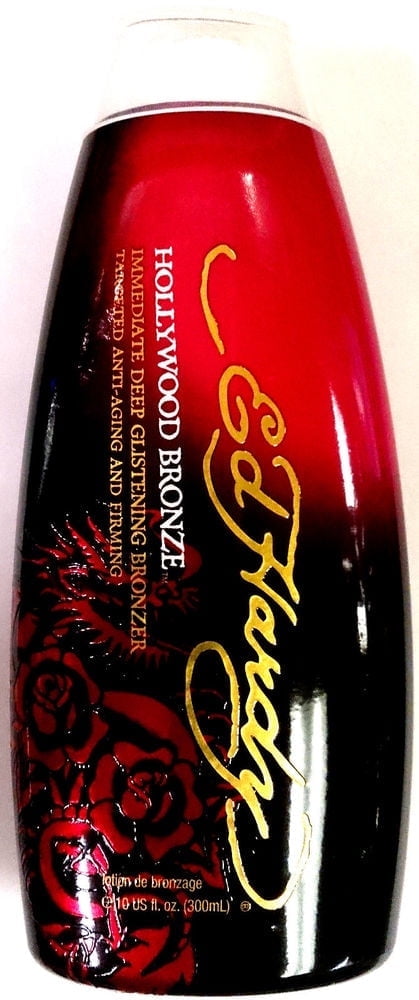 Ed Hardy Hollywood Bronze Indoor Tanning Bed Lotion Bronzer - Walmart.com