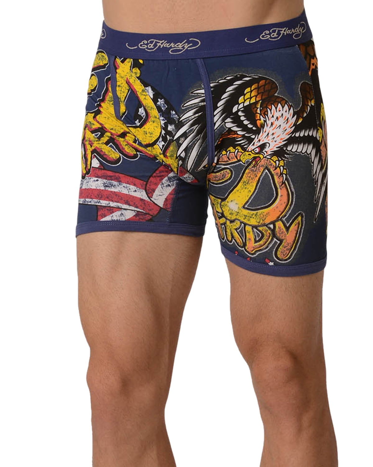 Ed Hardy Men's Eagle Has Landed Boxer Brief - Walmart.com