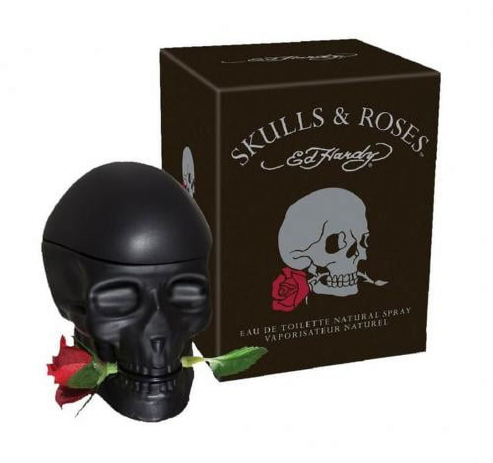 Christian Audigier Skulls & Roses Eau De Toilette Spray for Men, 2.5 oz ...