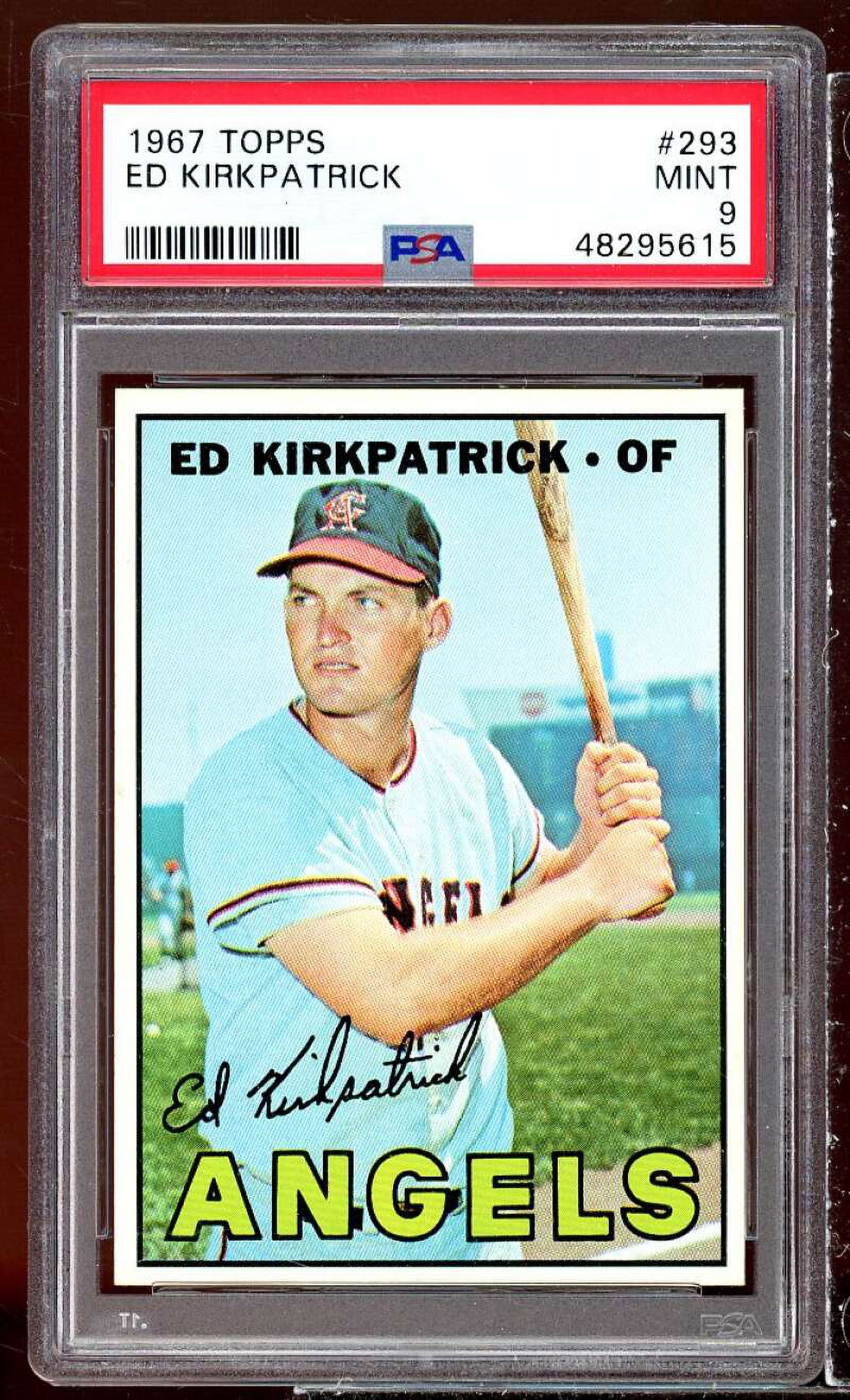 Ed Kirkpatrick Card 1967 Topps #293 PSA 9 - Walmart.com