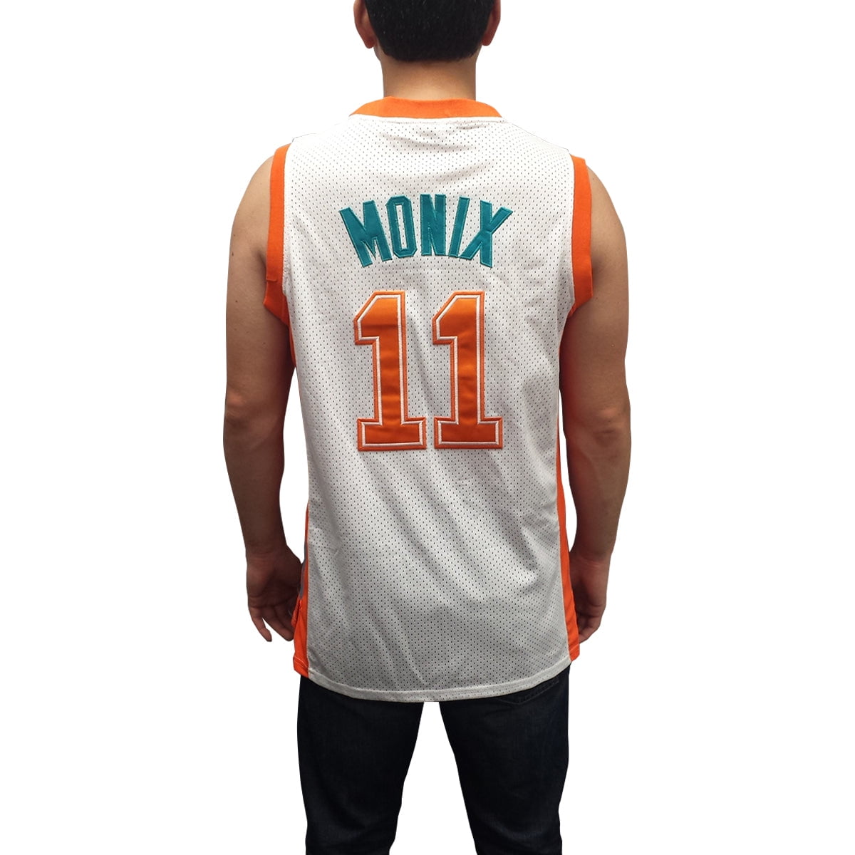 Ed Monix #11 Flint Tropics White Basketball Jersey - Mens XL - Walmart.com