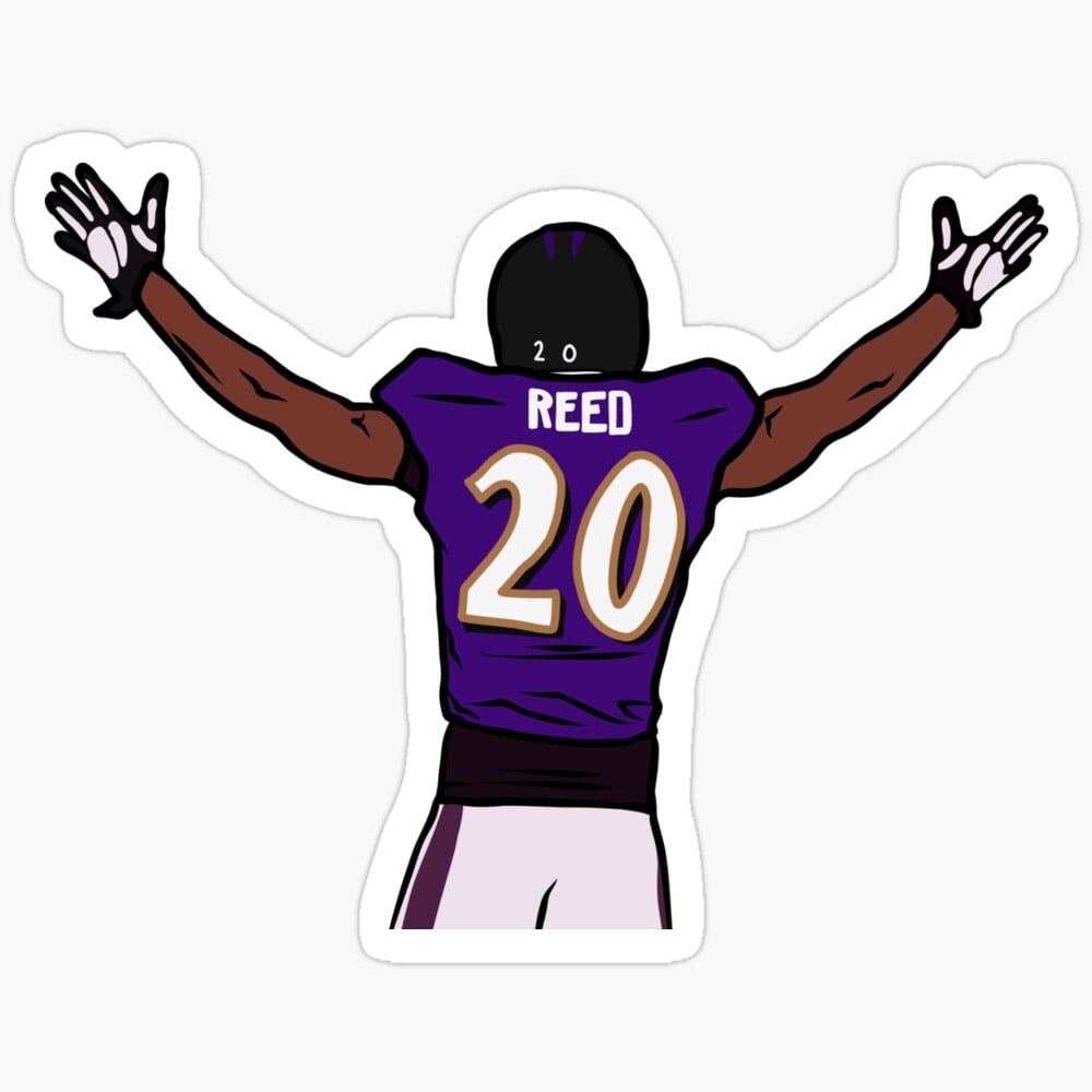 Ed Reed Embrace The Crowd Sticker Phone Decal Water Bottle Stickers Car ...