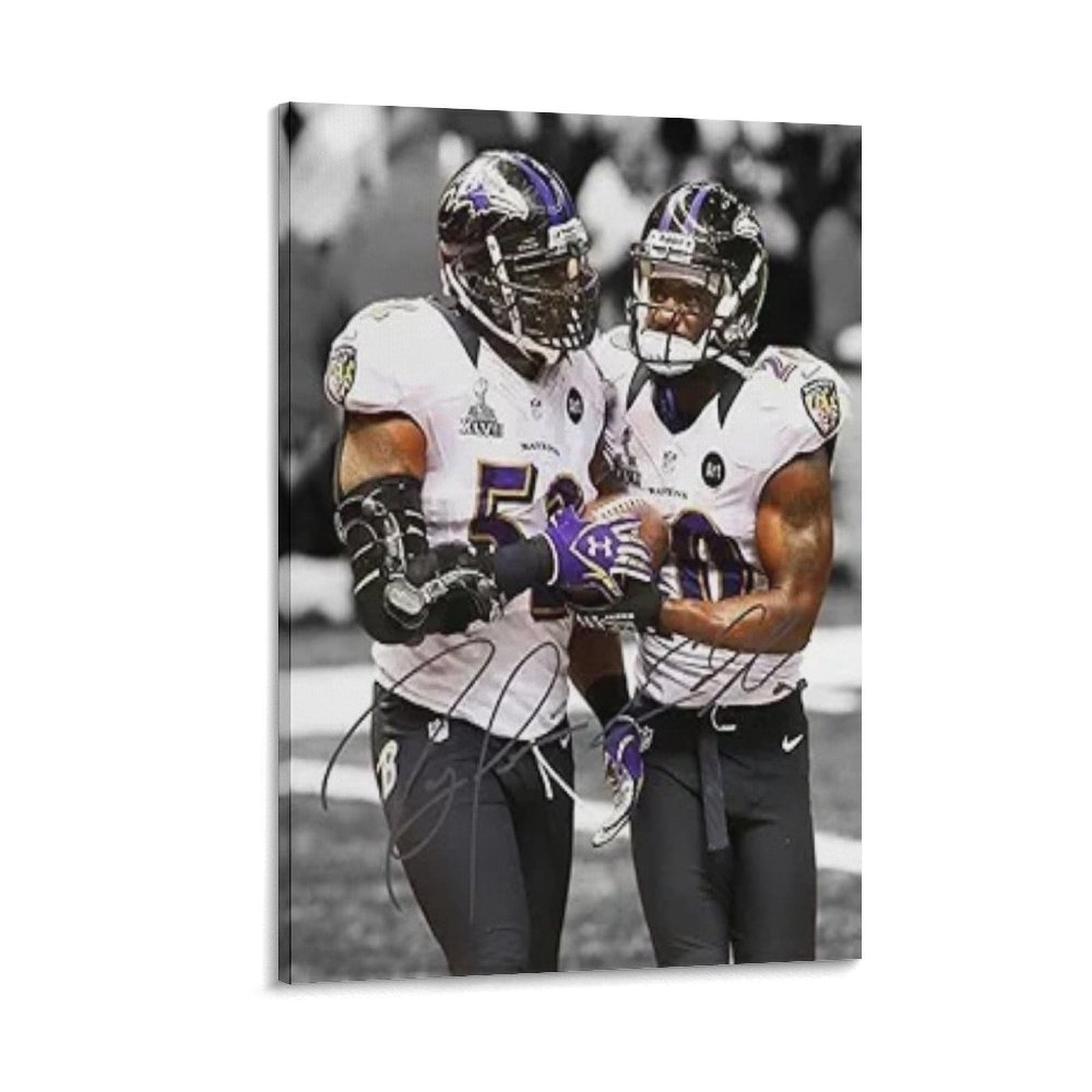 Ed Reed Ray Lewis Poster Poster Decorative Painting Canvas Wall Art ...
