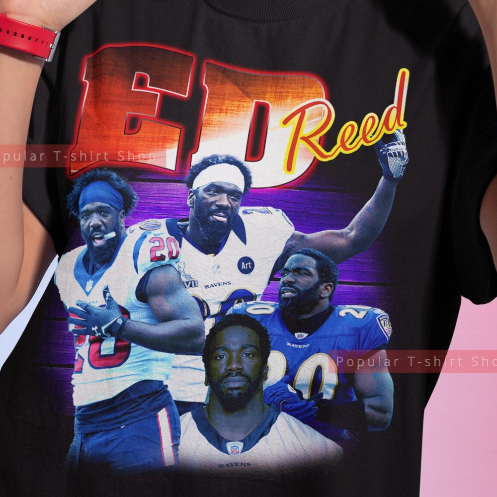 Ed Reed Vintage Unisex Shirt, Vintage Ed Reed TShirt Gift For Him and ...