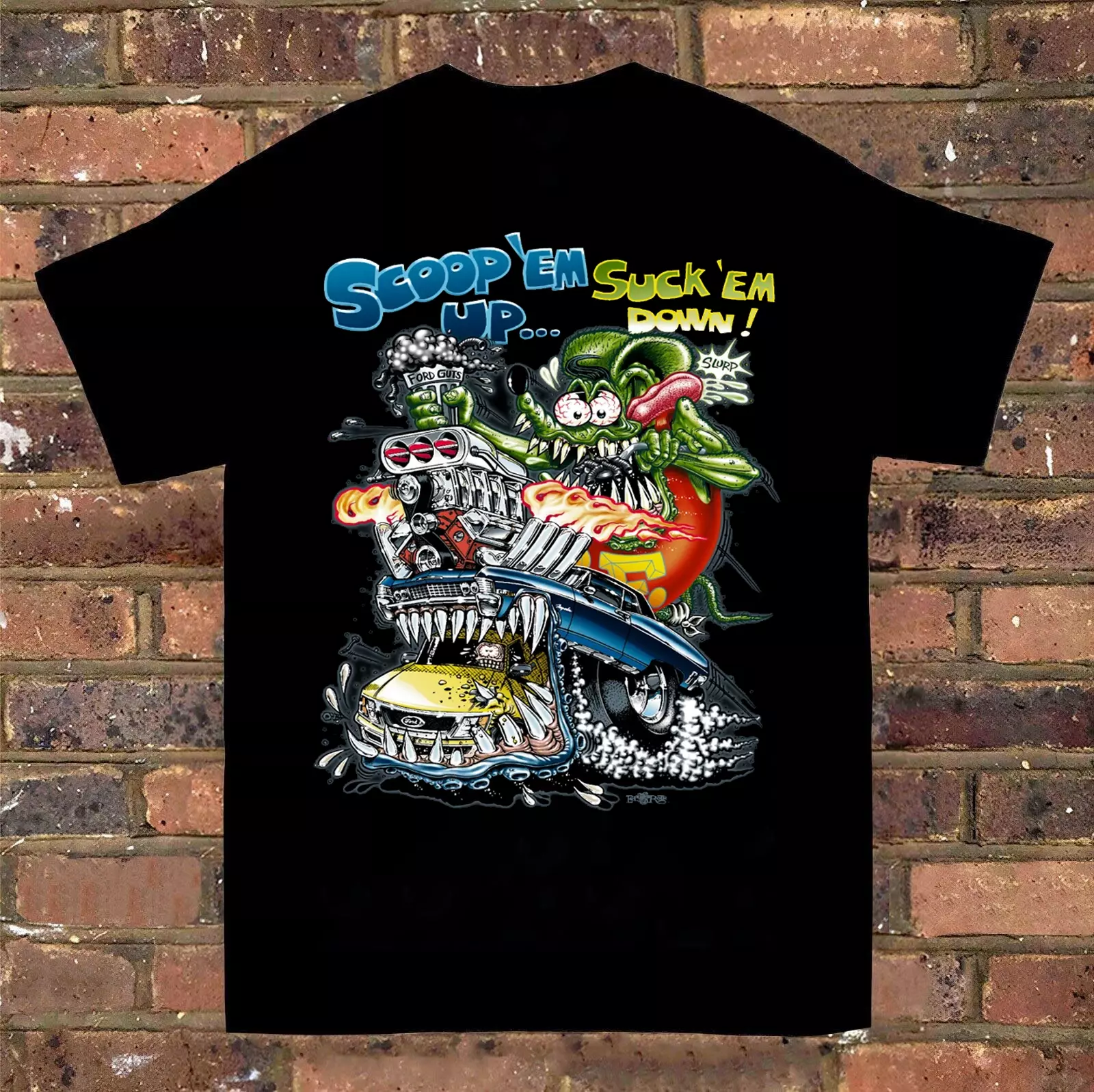 Ed Roth Rat Fink Cotton Gift For Fan All Size S-4XL Unisex T-Shirt ...
