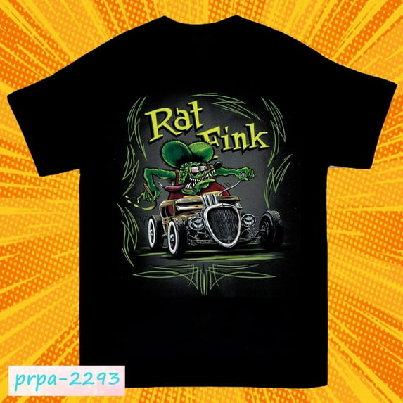 Ed Roth Rat Fink Funny Short Sleeve S-5XL Unisex T-Shirt - Walmart.com