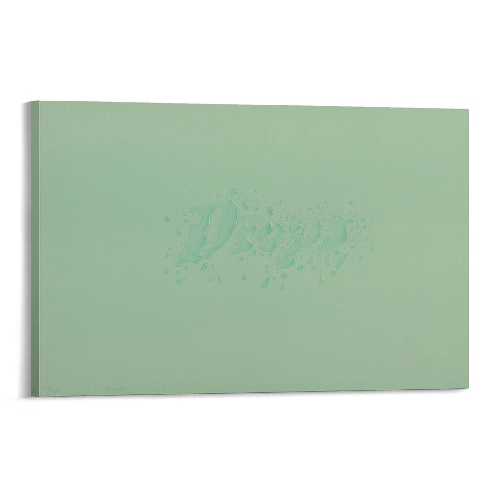 Ed Ruscha Drops Canvas Printing Famous Paintings, Wall Art Posters ...