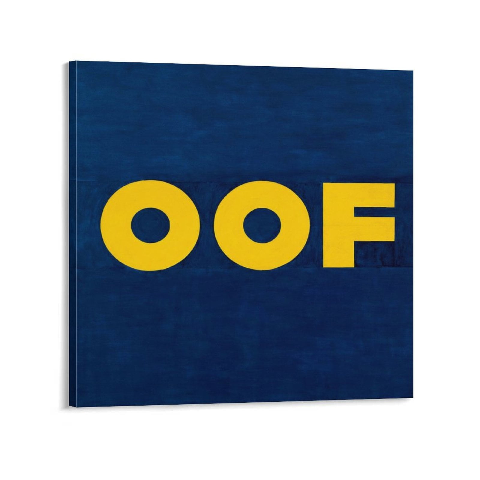 Ed Ruscha Oof Canvas Printing Famous Paintings, Wall Art Posters ...