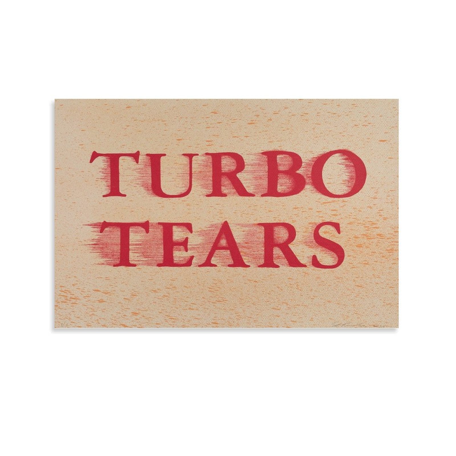 Ed Ruscha Tears Canvas Printing Famous Paintings, Wall Art Posters ...