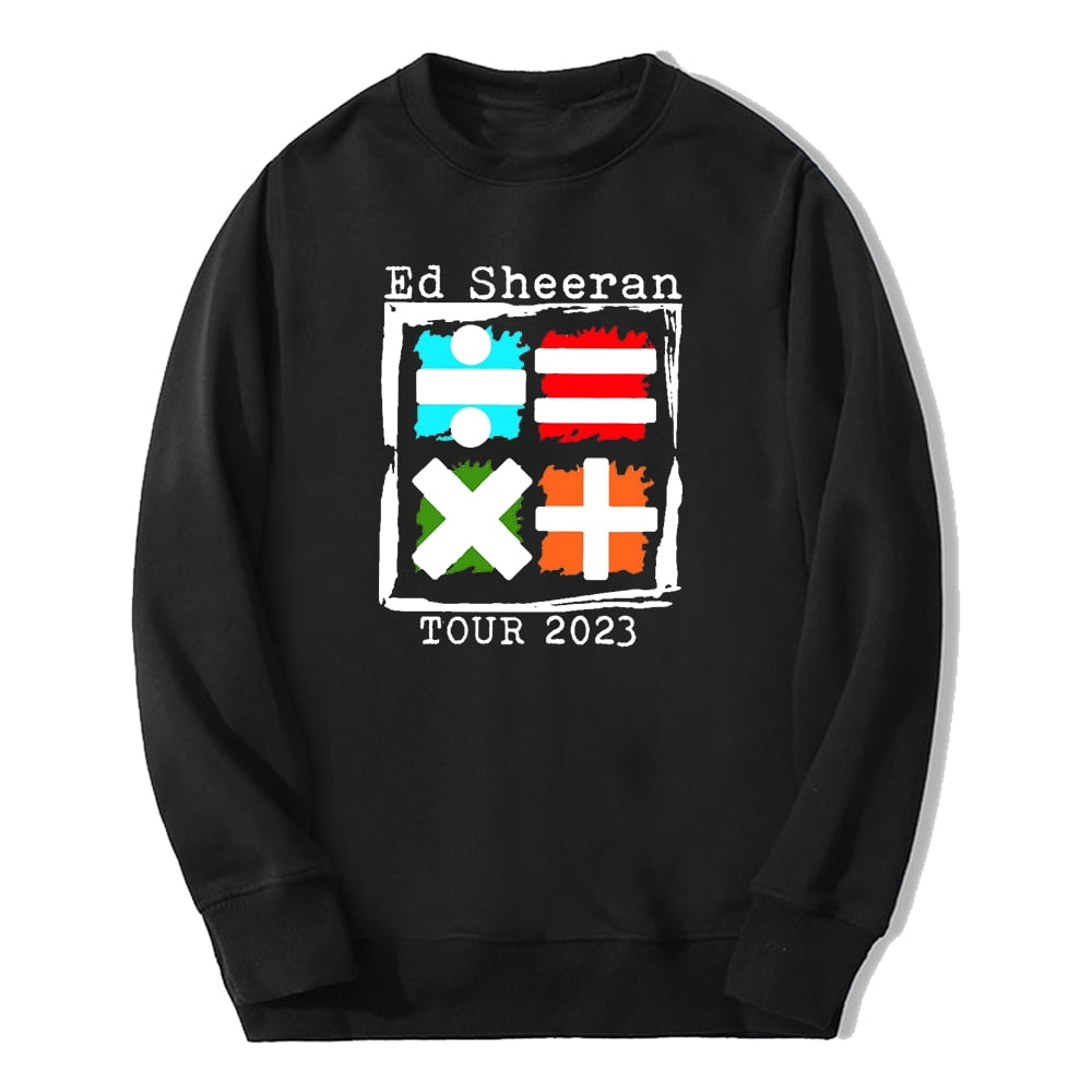 Ed Sheeran Merch 2023 Mathematics Tour Sweatshirt Crewneck Long Sleeve ...