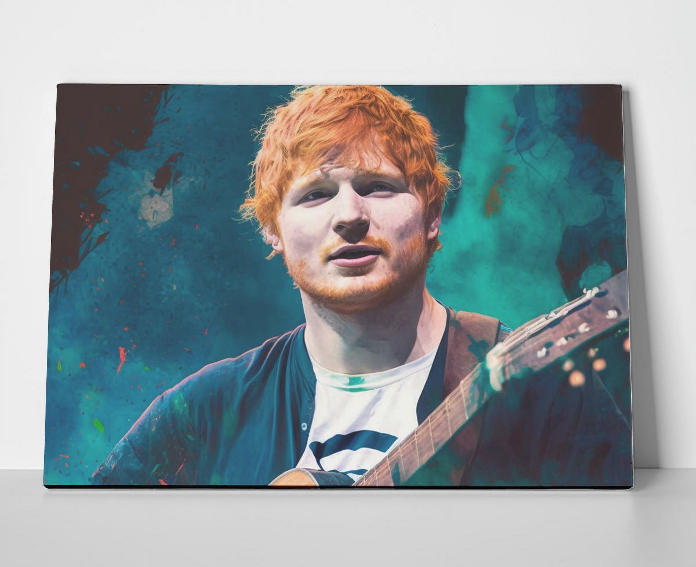 Ed Sheeran Poster or Wrapped Canvas - Walmart.com