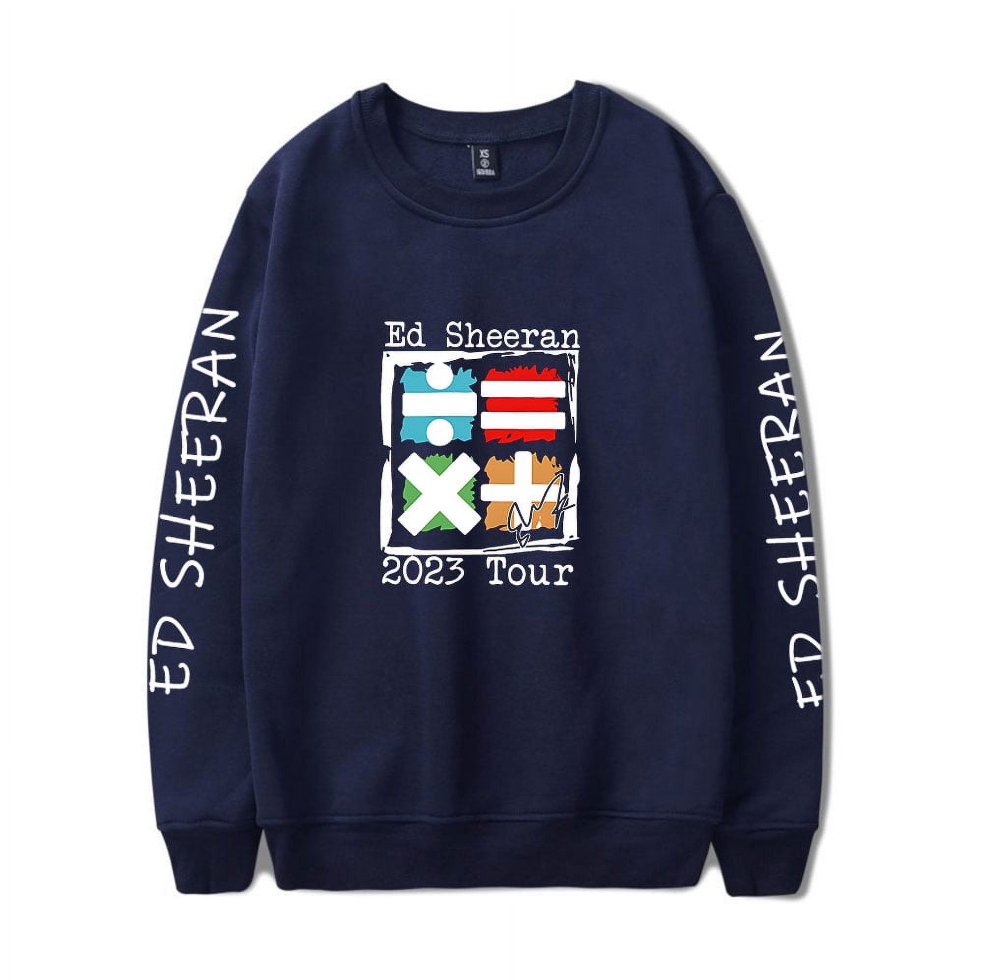 Ed Sheeran The Mathematics Tour Crewncek Sweatshirt Merch Casual ...