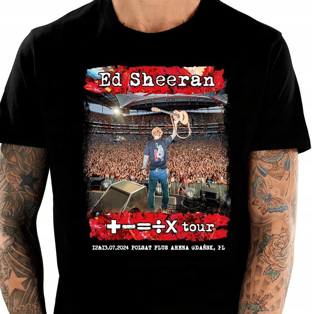 Ed! Sheeran! The Mathematics Tour for fans men women - Walmart.com
