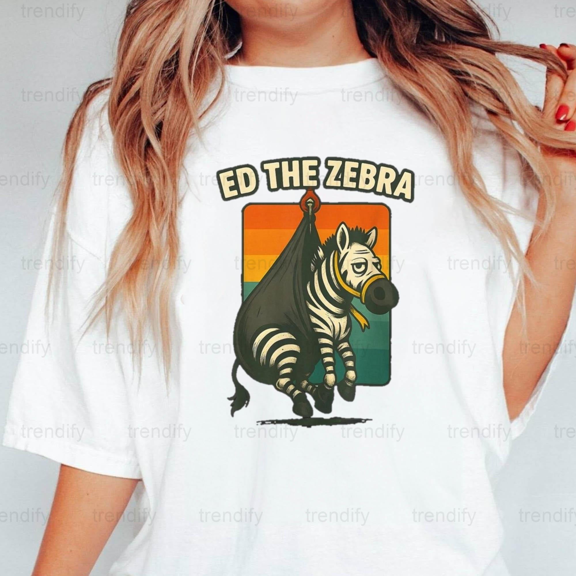 Ed The Zebra Captured, A Funny and Sarcastic Internet Meme Graphic ...