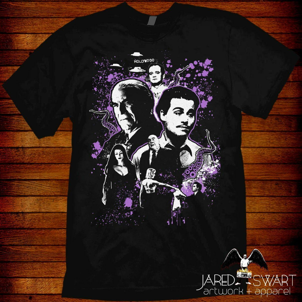 Ed Wood T-Shirt artwork by Jared Swart inspired by the 1994 Tim Burton ...