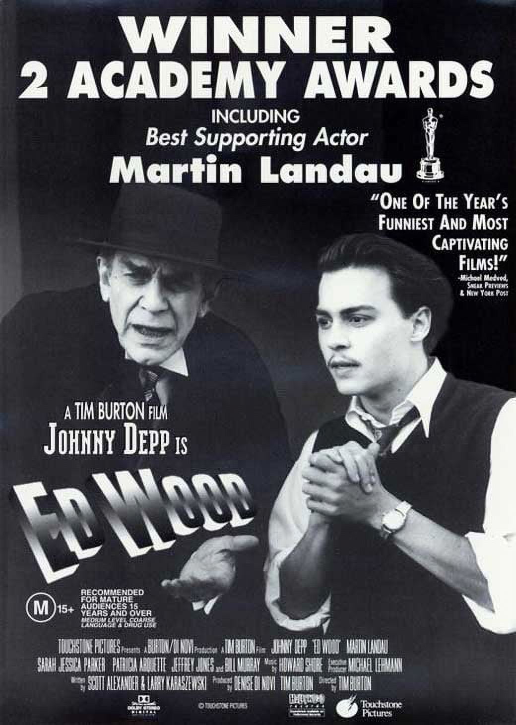 Ed Wood - movie POSTER (Style C) (11" x 17") (1994) - Walmart.com