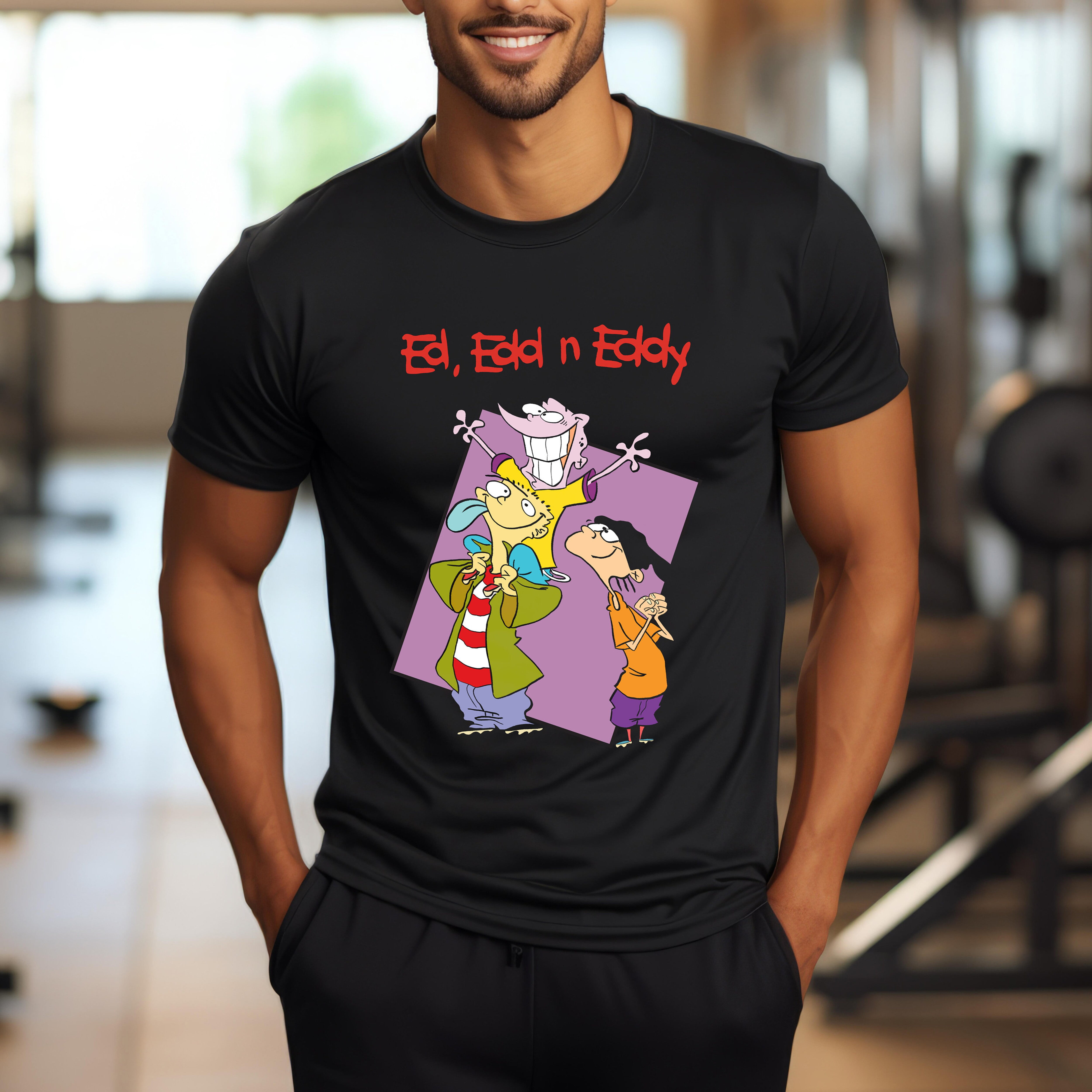 Ed edd n eddy t-shirt,cartoon network,old,retro,animaton,drawing ...