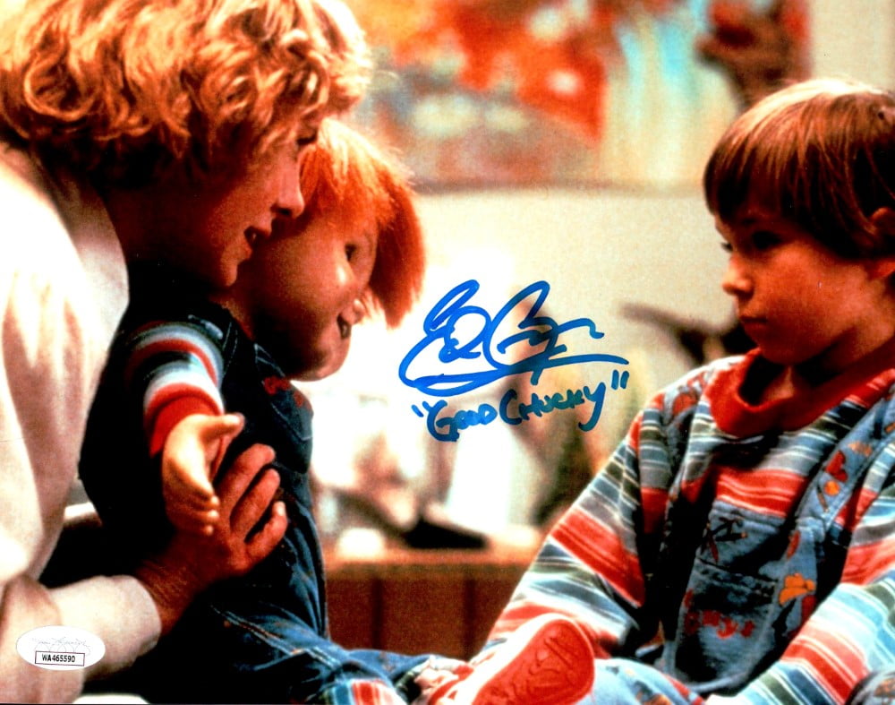 Edan Gross Signed Autographed 8X10 Photo Child's Play Good Chucky Close Up JSA - Walmart.com