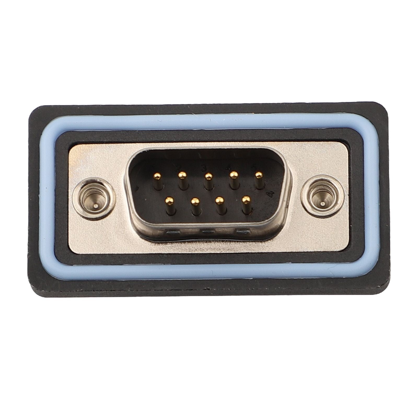 Edb1 Male Socket Solder Wire Straight Pin Socket Waterproof Ip67 Rs232 ...