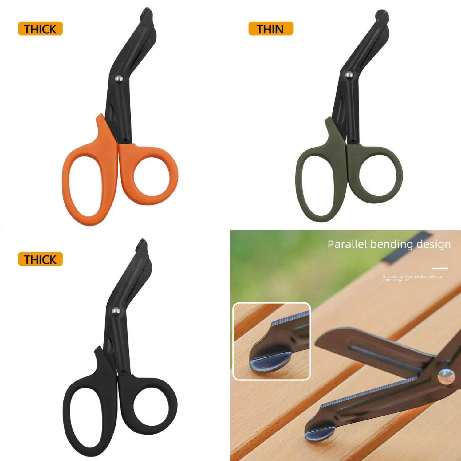 Edc Military Regulation Emt Thin-tooth Survival Rescue Scissors First ...