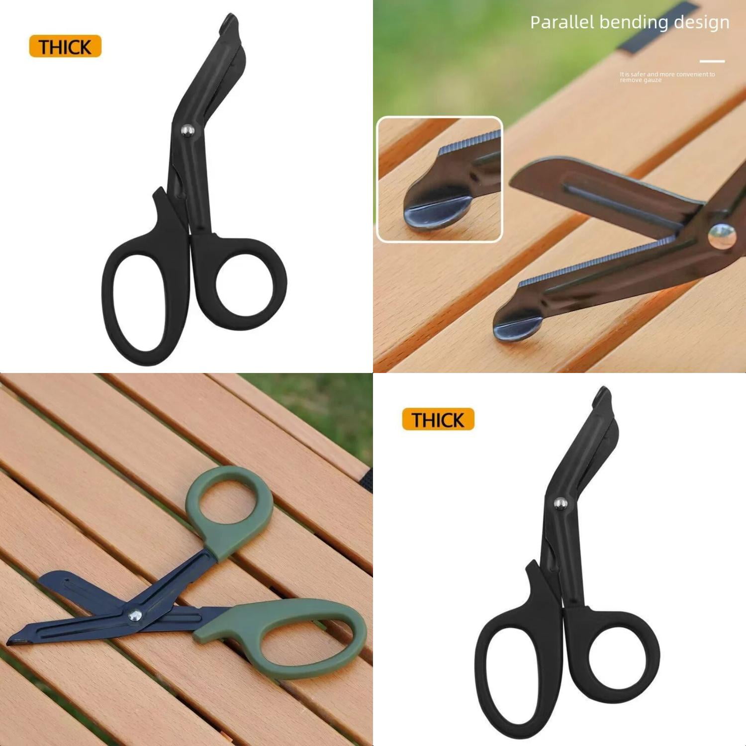 Edc Military Regulation Emt Thin-tooth Survival Rescue Scissors First ...