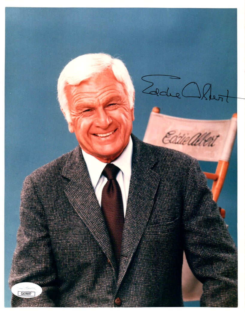 Eddie Albert Signed Autographed 8X10 Photo Green Acres Actor JSA ...