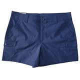 Eddie Bauer Ladies 5" Inseam 2-Way Stretch Snap-Close Side Cargo Pocket ...