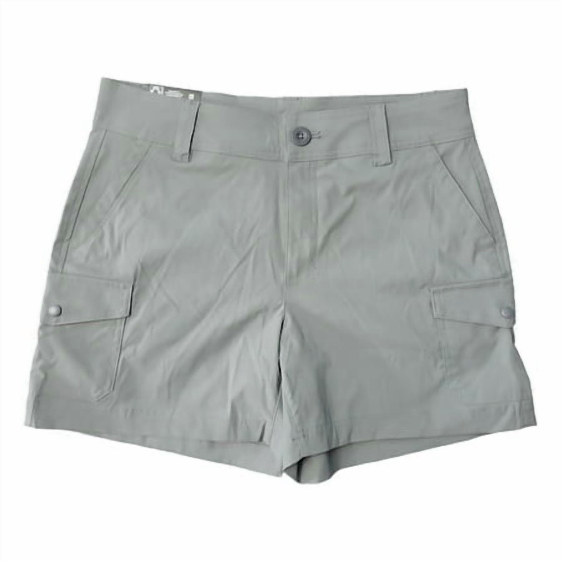 Eddie Bauer Ladies 5" Inseam 2-Way Stretch Snap-Close Side Cargo Pocket ...