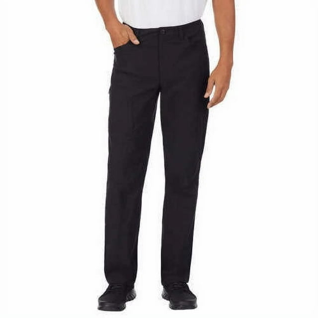 Eddie Bauer Men's Fleece Lined 2-Way Stretch Tech Pant (Black, 38W x ...