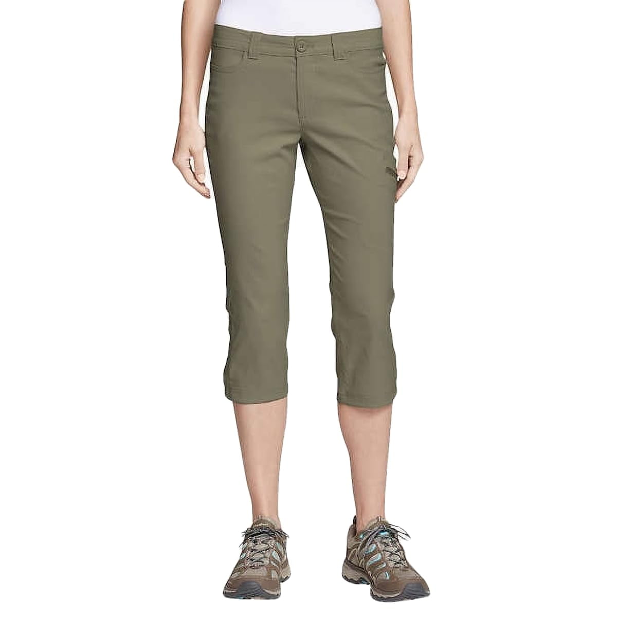 Eddie Bauer Women's Rainier Tech Capri Pant (US, Numeric, 10, Regular ...