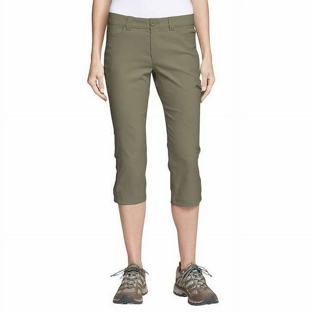Eddie Bauer Womens Rainier Capri Pants - Walmart Business Supplies