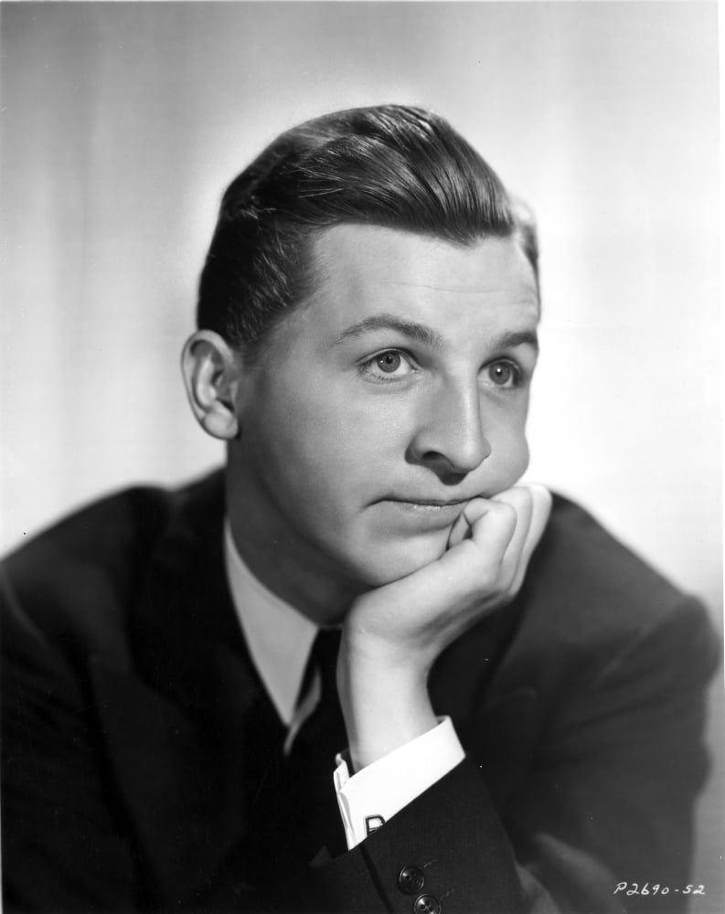 Eddie Bracken Leaning Chin on Hand in Black Suit Photo Print (24 x 30 ...