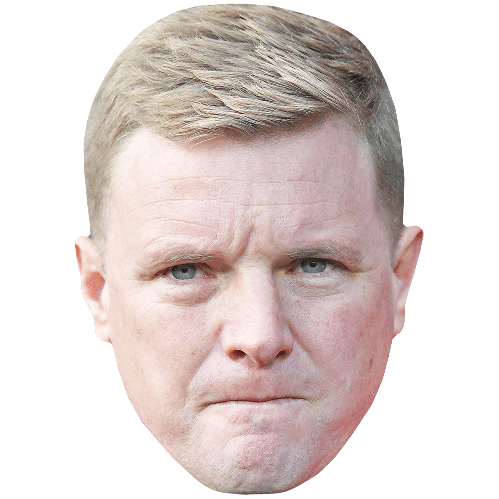 Eddie Howe (Blonde) Flat Cardboard Face - Walmart.com