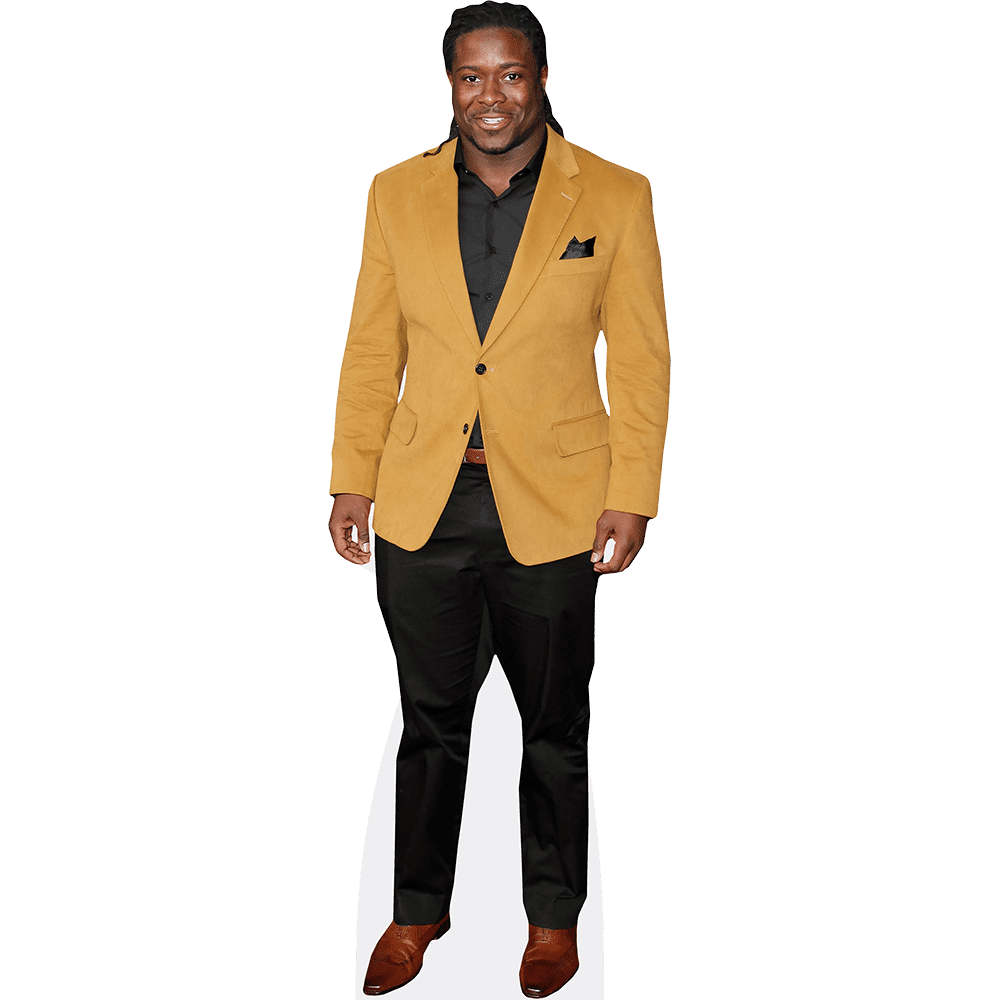 Eddie Lacy (Yellow Jacket) Life Size Cutout. Standee. - Walmart.com