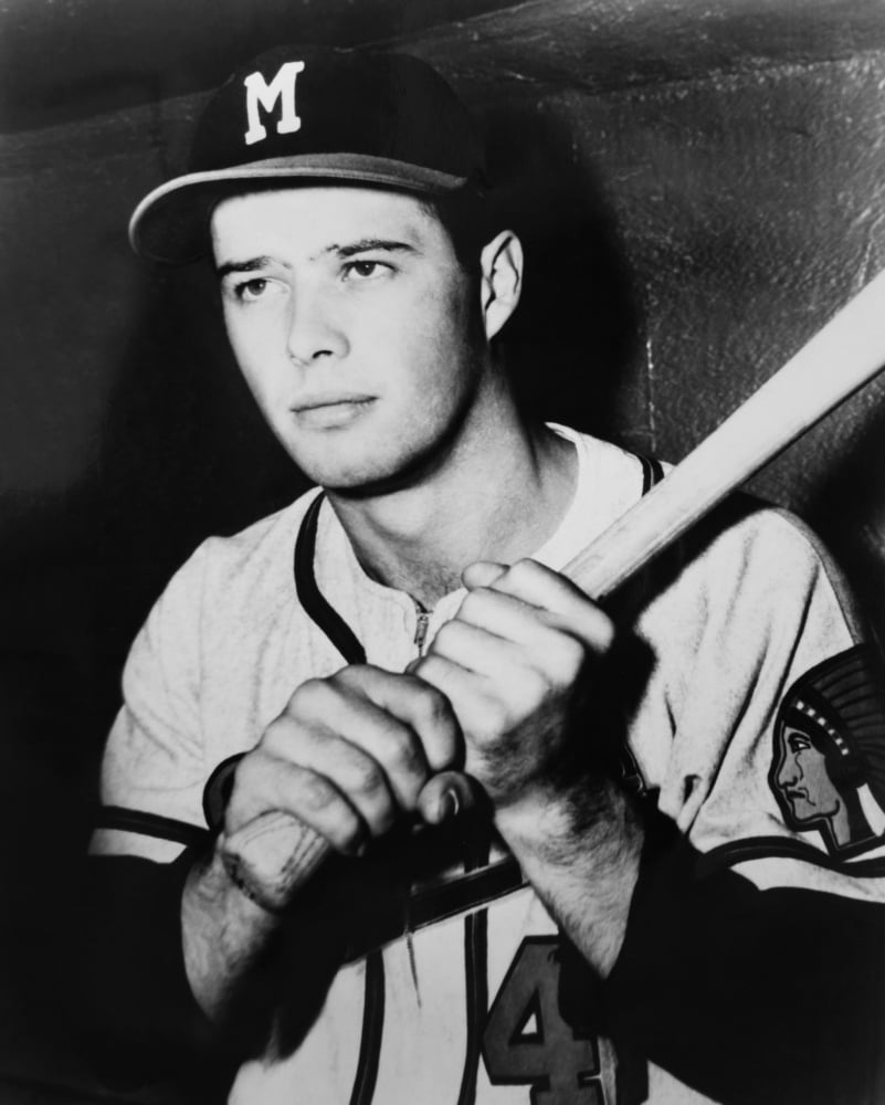 Eddie Mathews Portrait (16 x 20) - Walmart.com