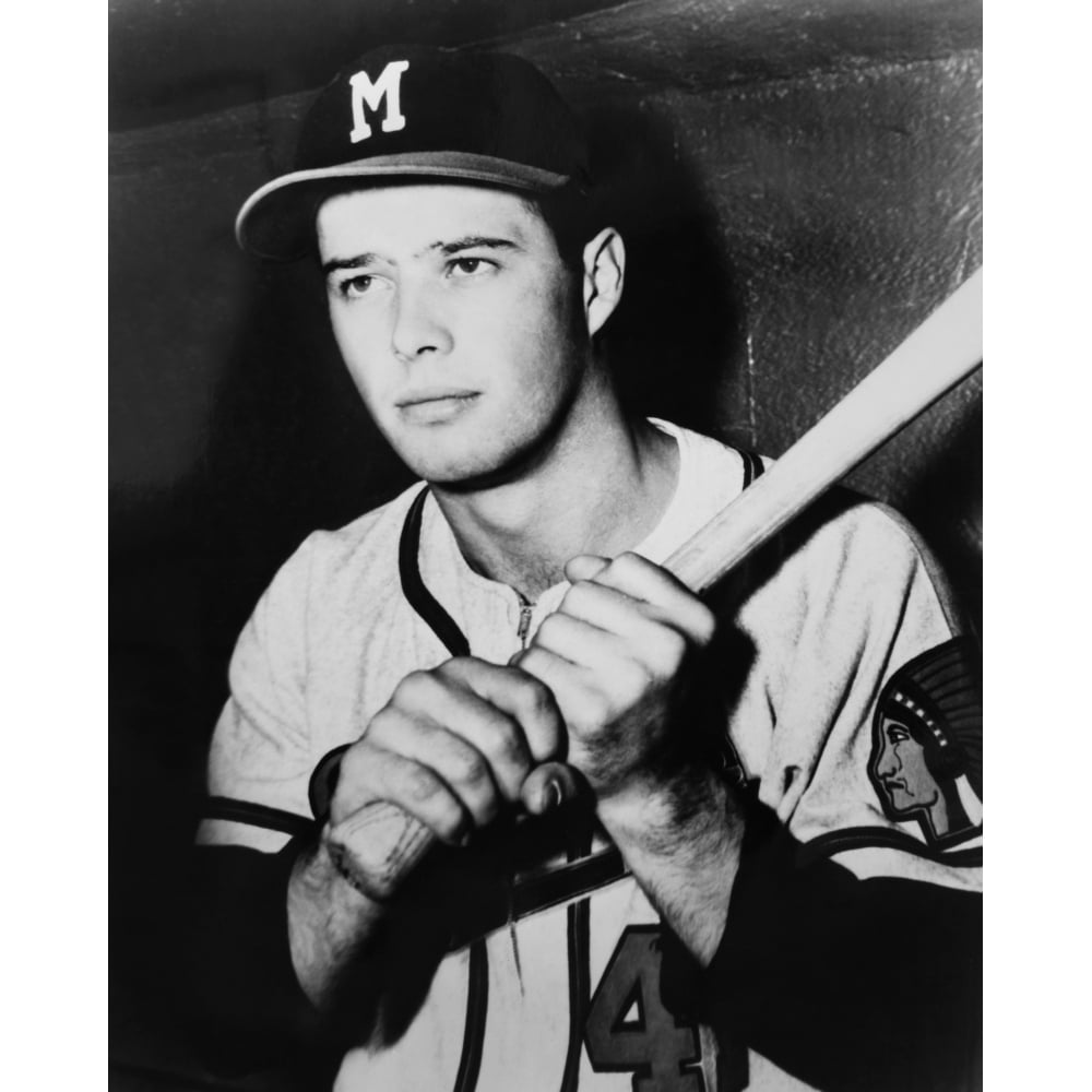 Eddie Mathews Portrait (16 x 20) - Walmart.com