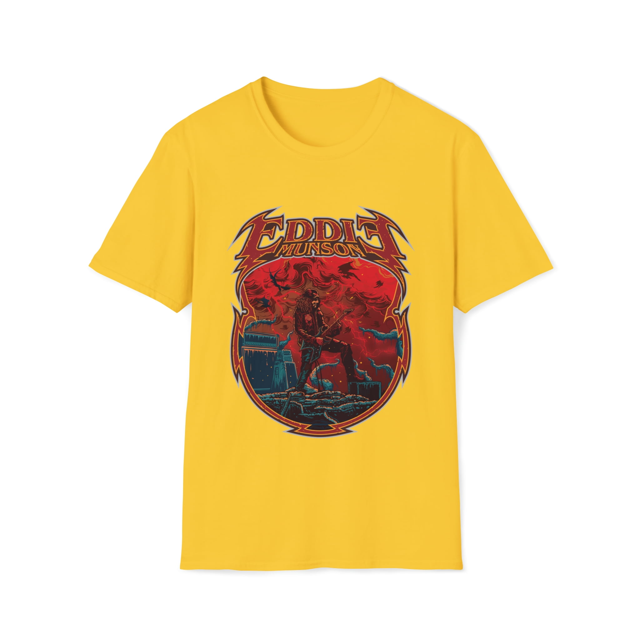 Eddie Munson Master of Puppets Vecna Stranger Things Shirt Upside Down ...