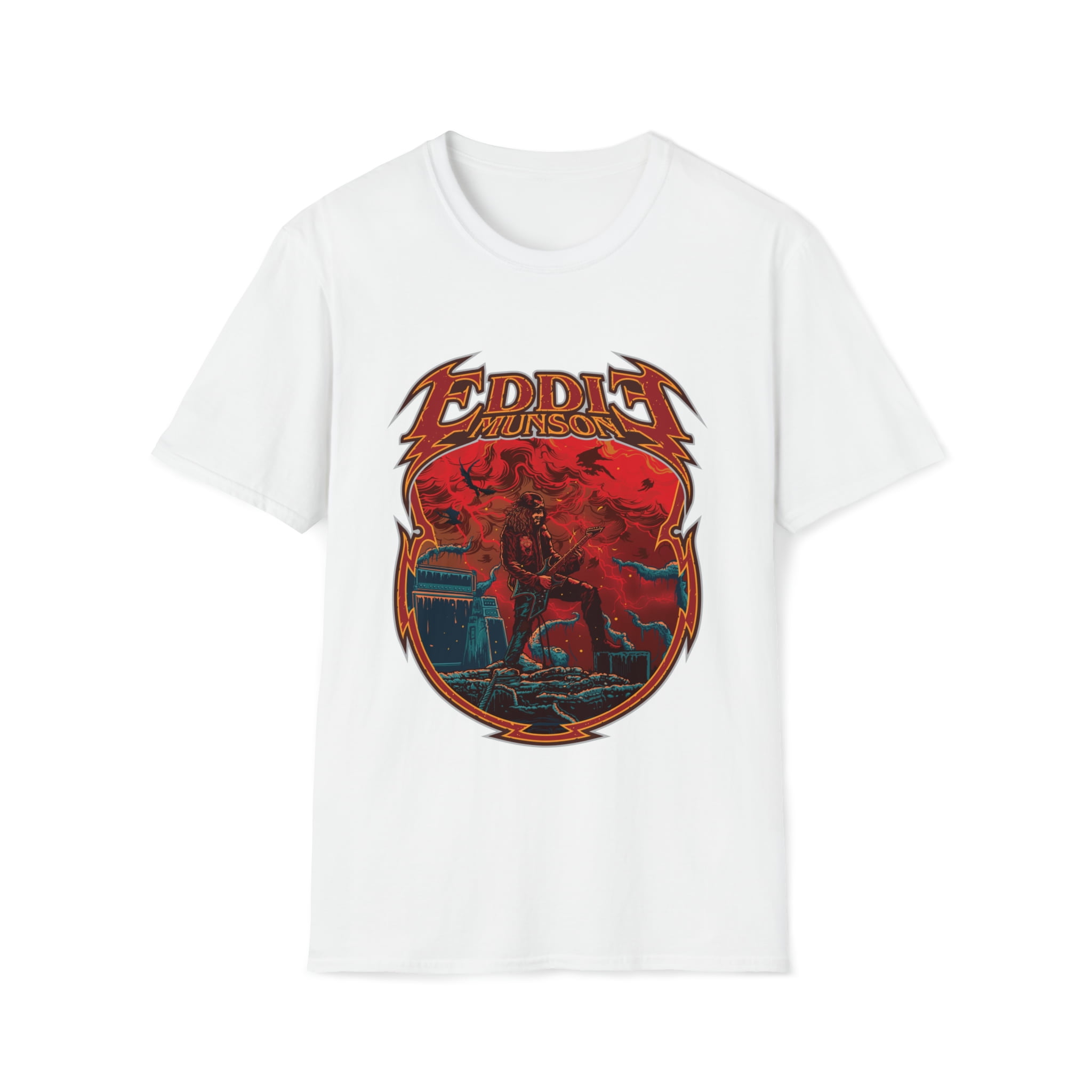 Eddie Munson Master of Puppets Vecna Stranger Things Shirt Upside Down ...