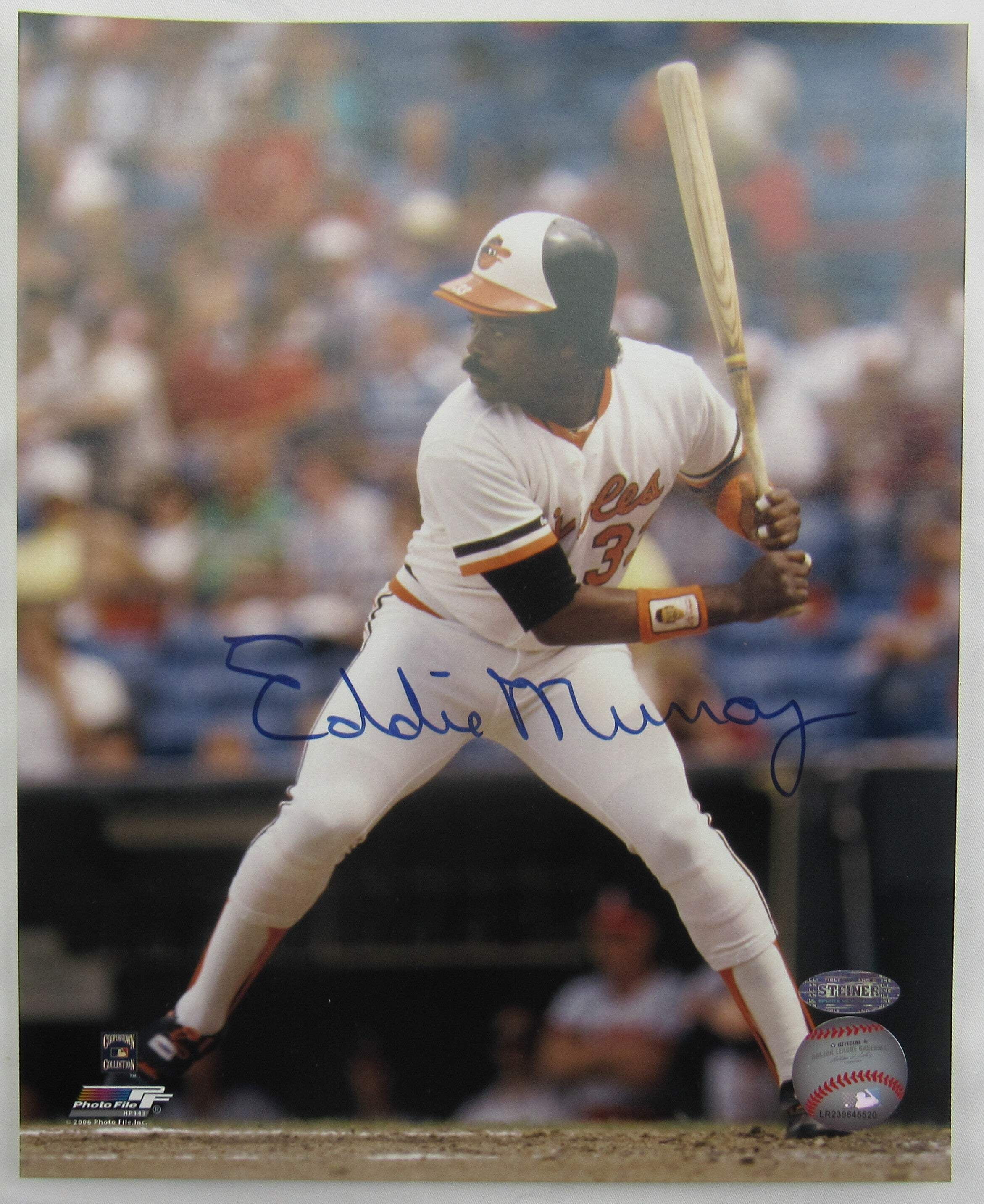 Eddie Murray Signed Auto Autograph 8x10 Photo Steiner COA - Walmart.com