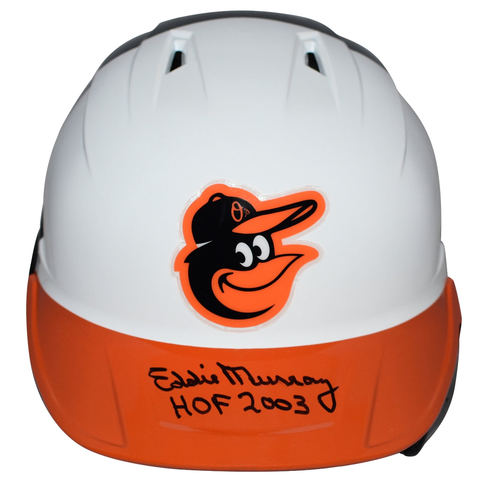 Eddie Murray Signed Baltimore Orioles Full Size Baseball Batting Helmet ...