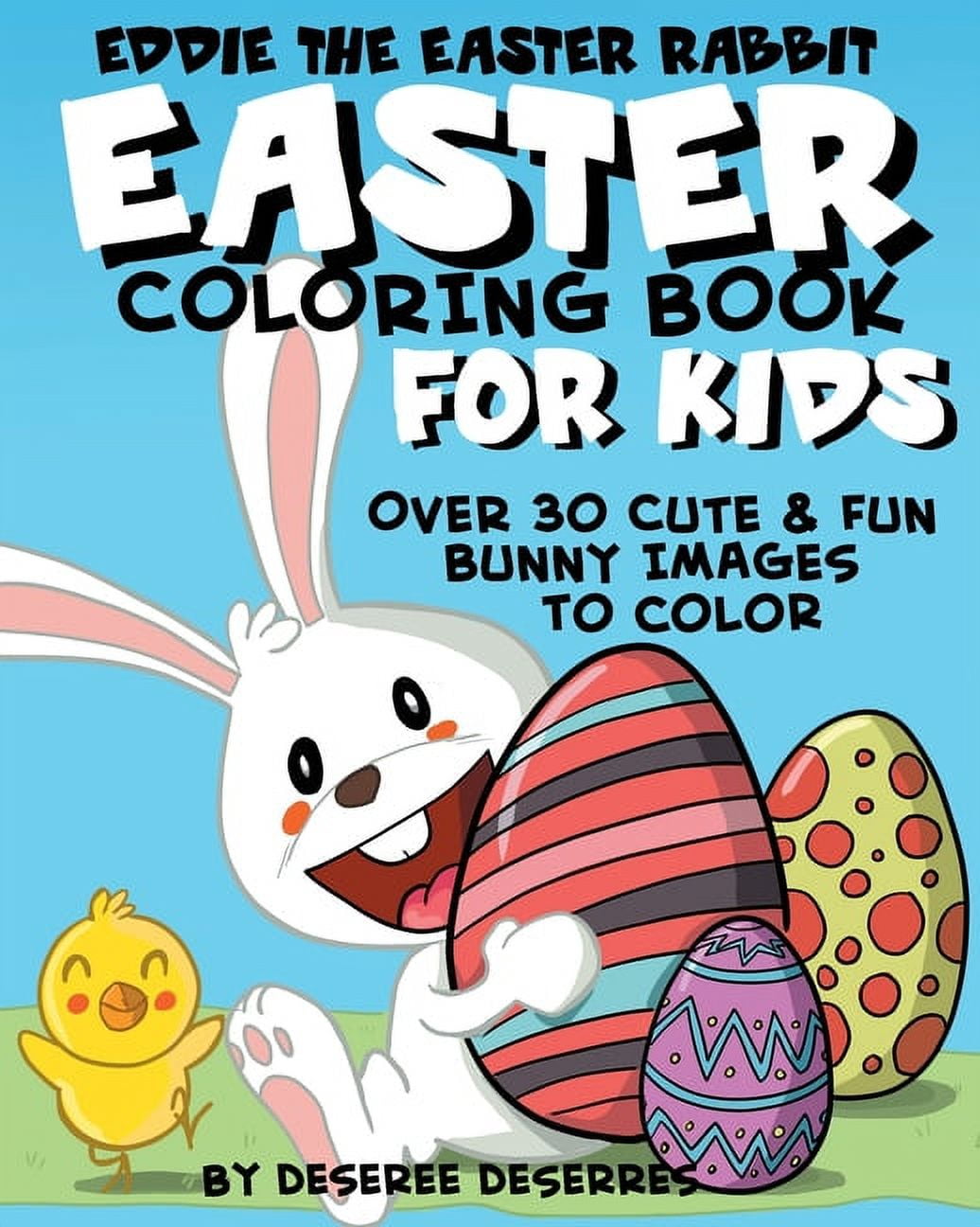 Eddie The Easter Rabbit Coloring Book for Kids (Paperback) - Walmart.com