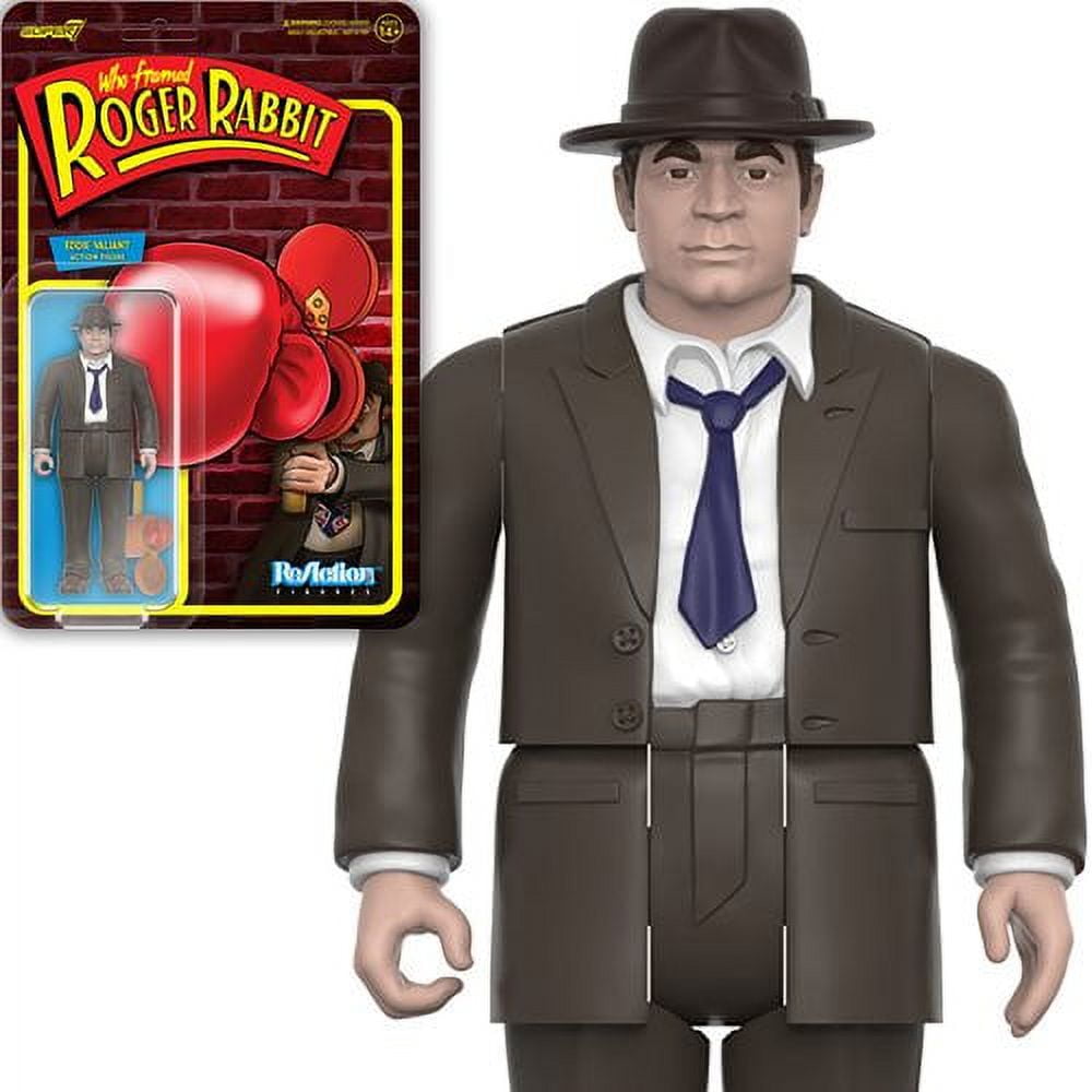 Eddie Valiant Who Framed Roger Rabbit Super7 Reaction Action Figure ...
