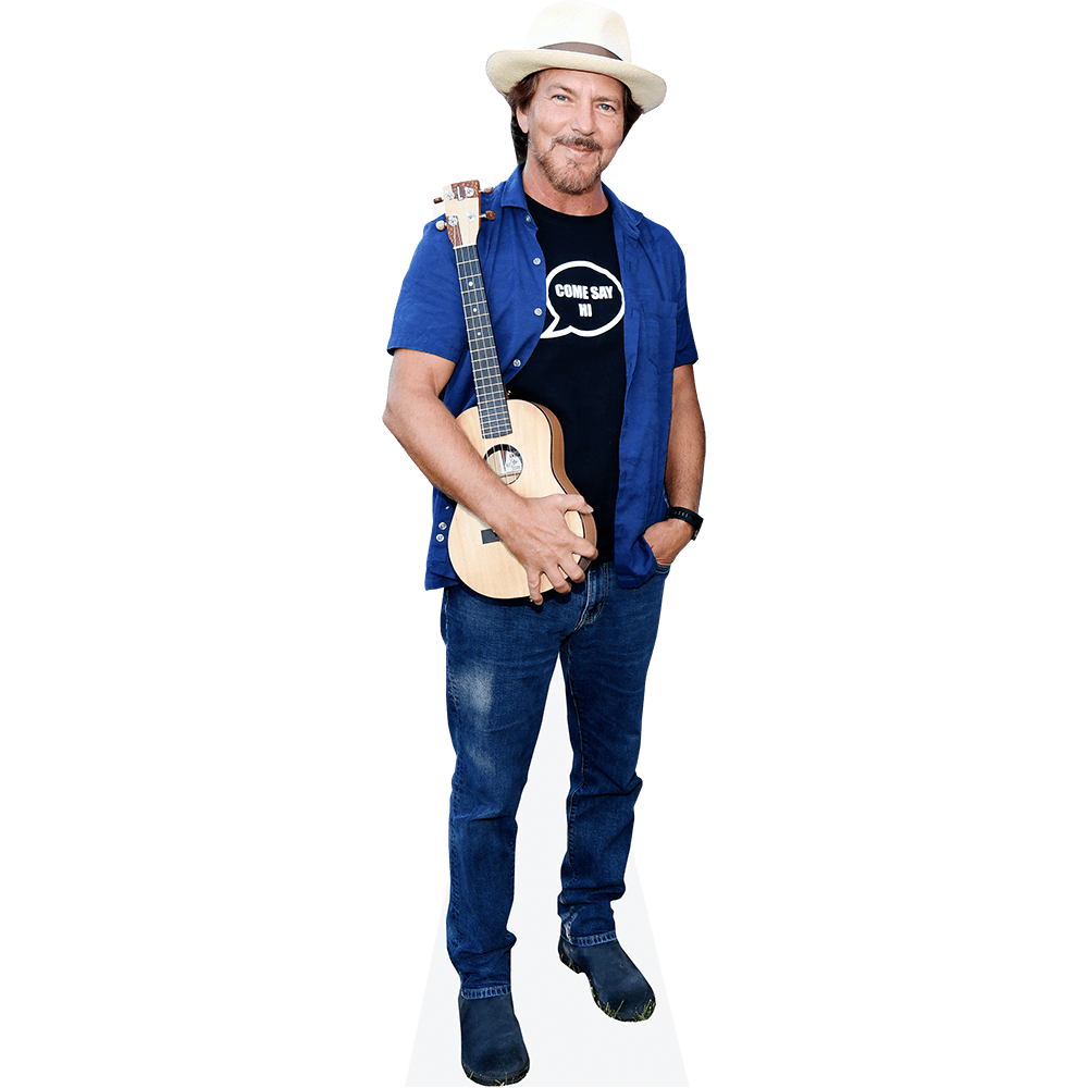 Eddie Vedder (Hat) Lifesize Cardboard Cutout Standee - Walmart.com