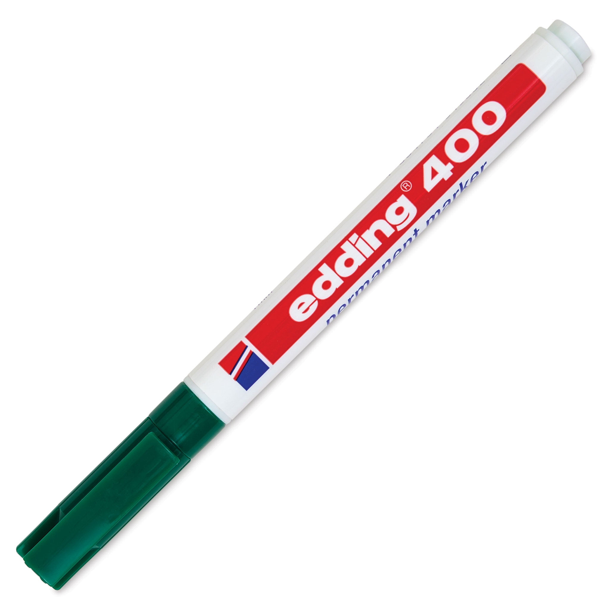 Edding Permanent Marker - Green, 400 Series, Bullet Nib, 1 mm - Walmart.com